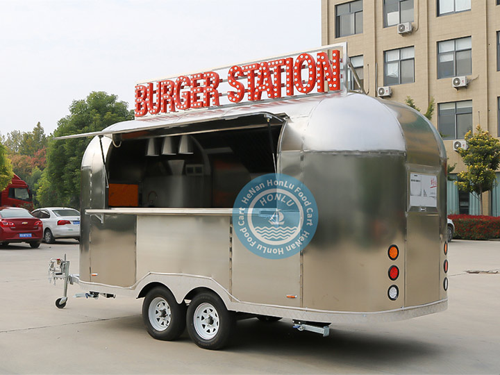 Street Concession Food Van Trailer Cart Airstream Food Trailer Used ...