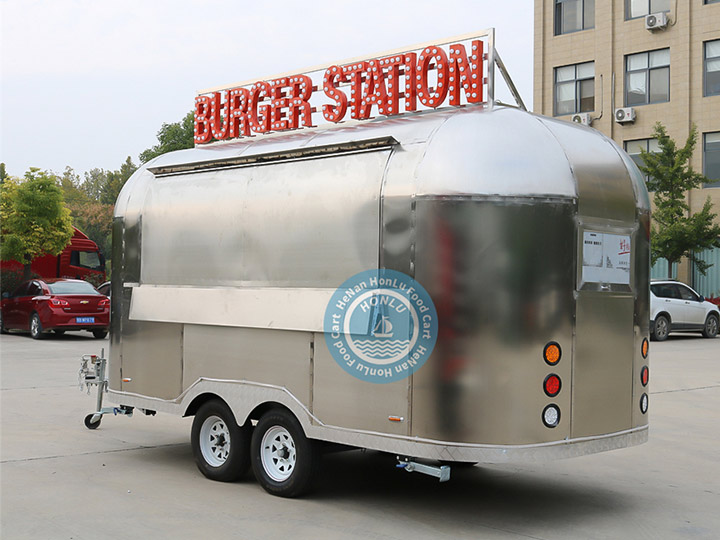 Street Concession Food Van Trailer Cart Airstream Food Trailer Used ...