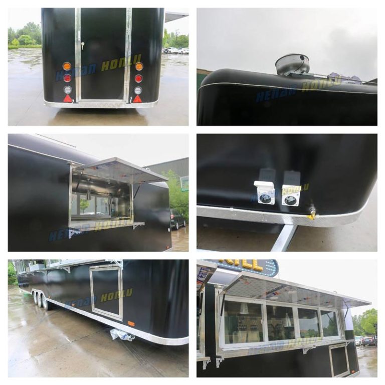11m Barbecue Grill Trailers For Sale from China - Honlu Food Trailer