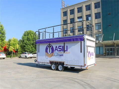 Double Decker Food Trailer from China Factory - Honlu Food Trailer