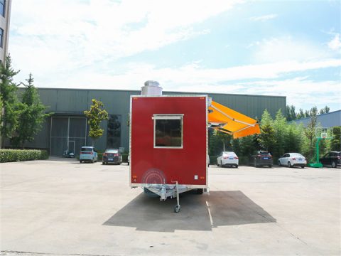18ft Food Trailer with Awning - Honlu food trailer