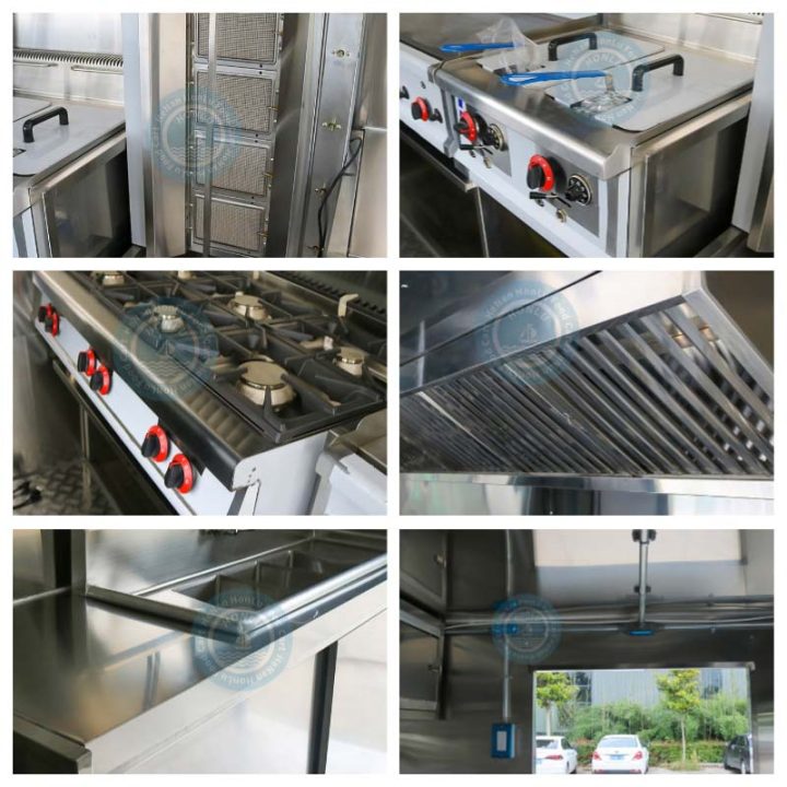 18ft Food Trailer With Kitchen For Sale - Honlu Food Trailer