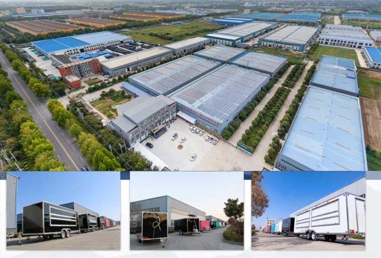 5m Galvanized Sheet Food Truck for Sale Usa Hot Dog Food Truck Ice ...