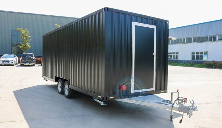 Container Trailer from China Factory - Honlu Food Trailer