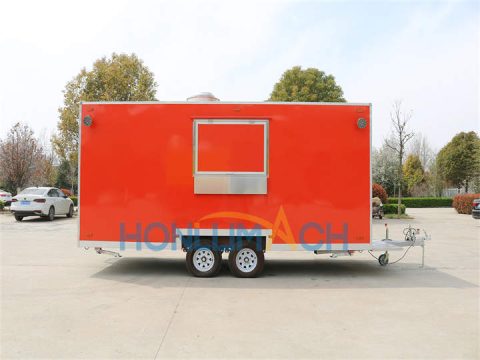 Factory Price Custom Mobile Kitchen Trailer - Honlu Food Trailer