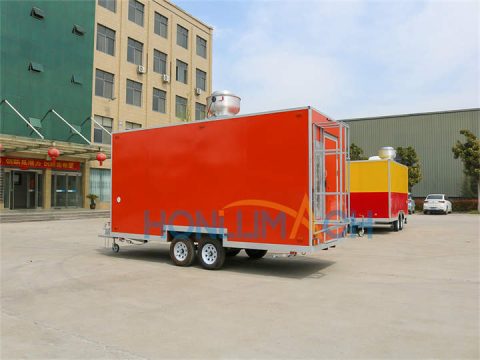 Factory Price Custom Mobile Kitchen Trailer - Honlu Food Trailer