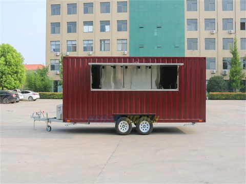 5m Cocktail Trailer/Mobile Cocktail Bar Trailer - Honlu Food Trailer