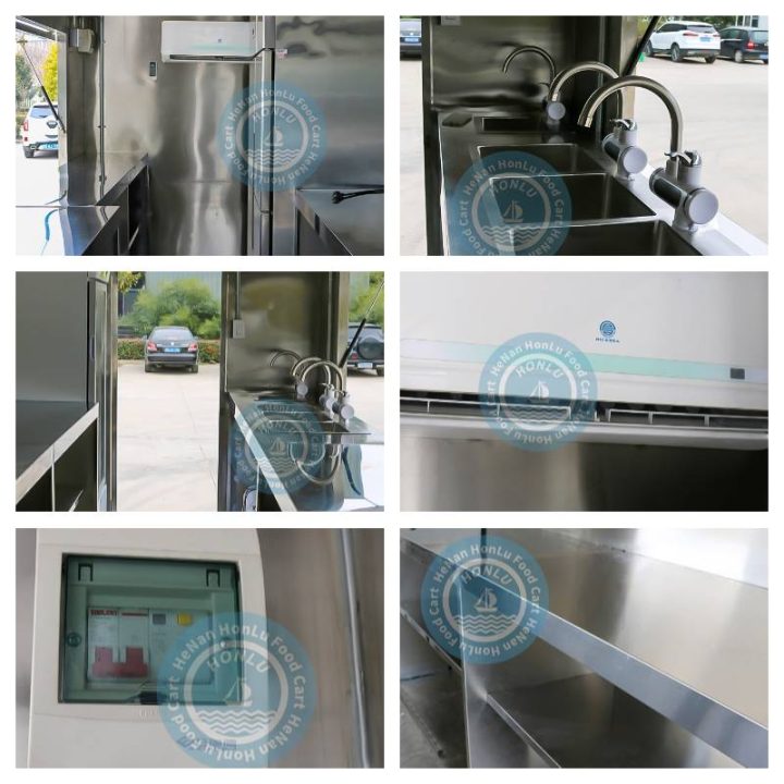 Factory Price 16ft Juice Trailer For Sale - Honlu Food Trailer