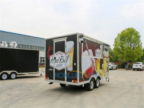 4m Beer Concession Trailer | Wine Trailer from Henan Honlu