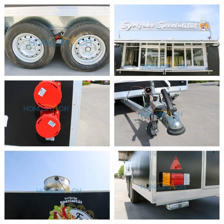 4m Burrito Food Trailer From China - Honlu Food Trailer