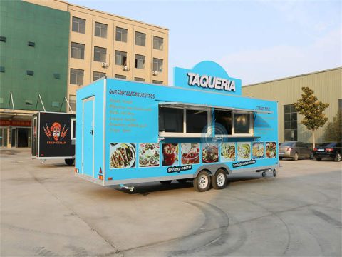 Factory Price 23ft Taqueria Taco Truck From China - Honlu