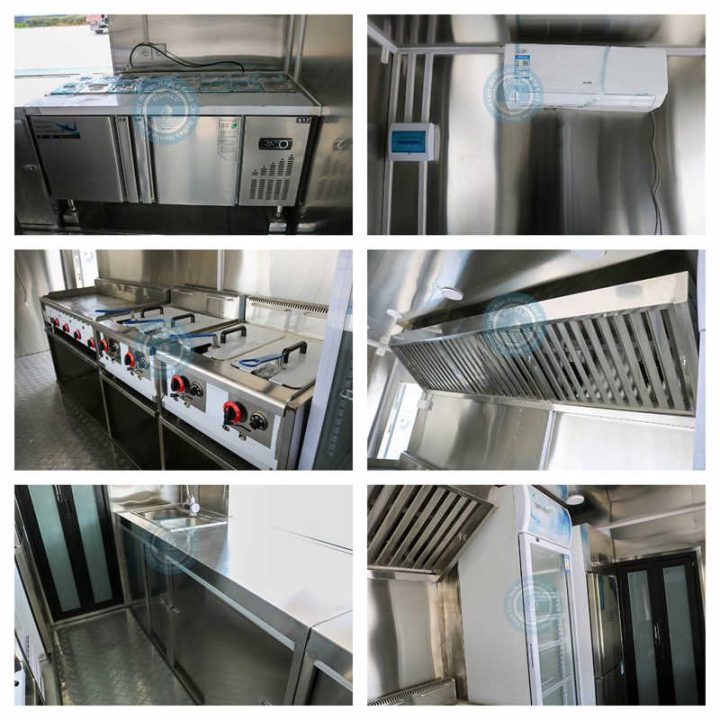 26ft Food Trailer with Bathroom and Toilet - Honlu Food Trailer