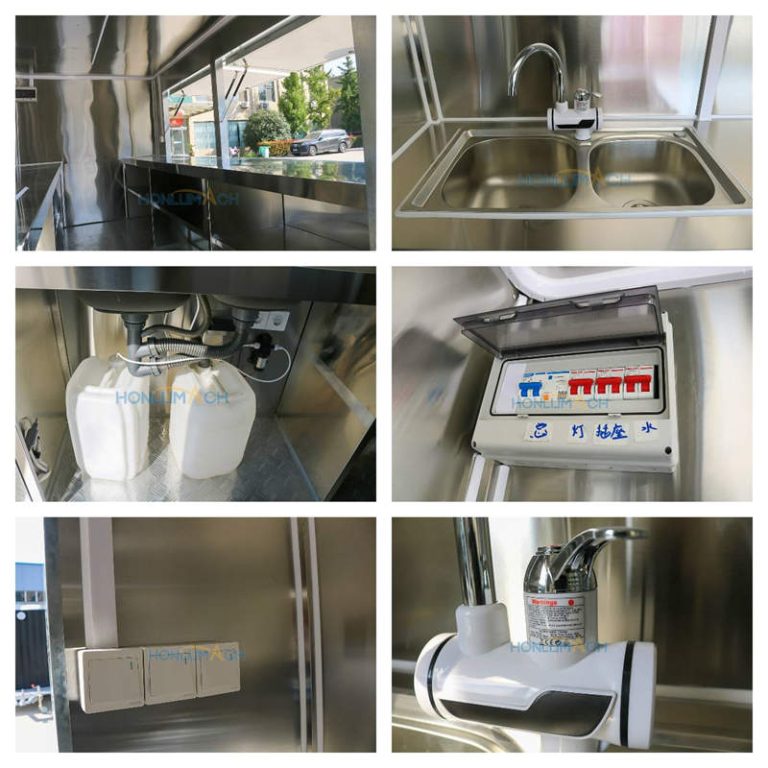 4m Shipping Container Food Truck from China - Honlu Food Trailer