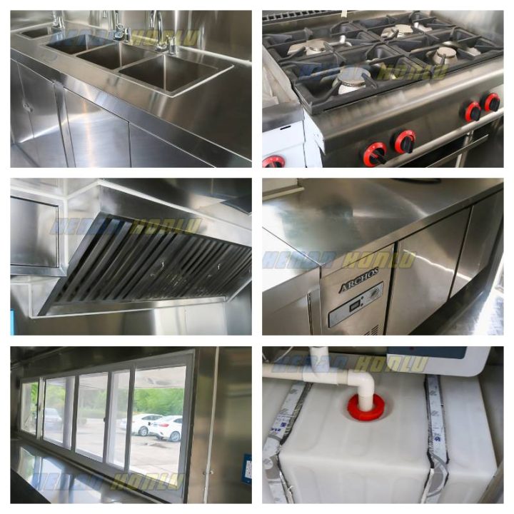 18ft Fully Loaded Concession Trailer Fom China Factory - Honlu