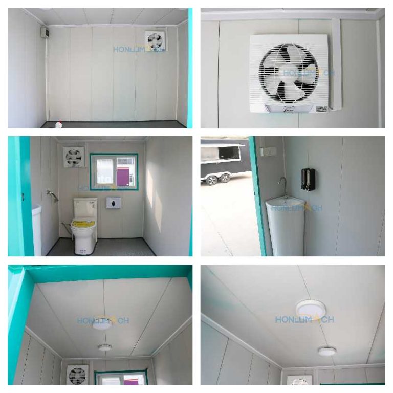 18.7ft Shipping Container Toilets For Sale from China - Honlu