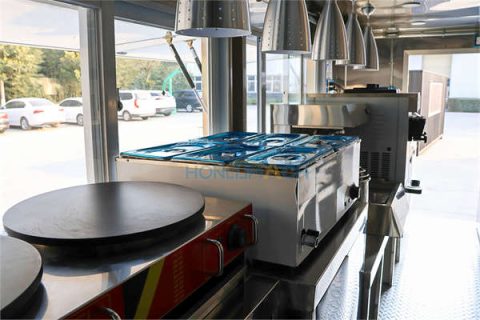 36ft Food Trucks on sale From China Factory - Honlu