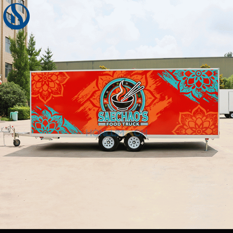 18.7ft Custom Food Truck Portugal | Totalmente Equipado y Construido ...