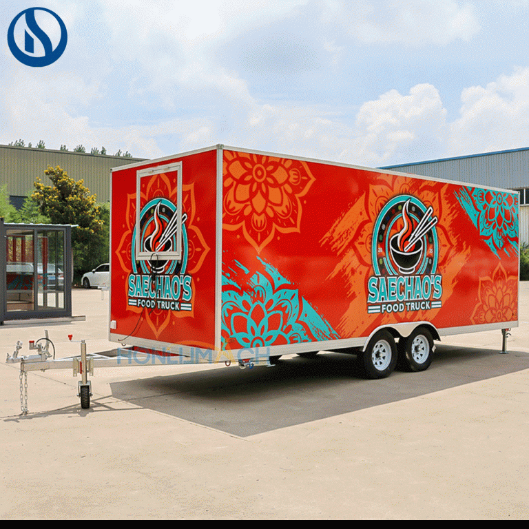 18.7ft Custom Food Truck Portugal | Totalmente Equipado y Construido ...