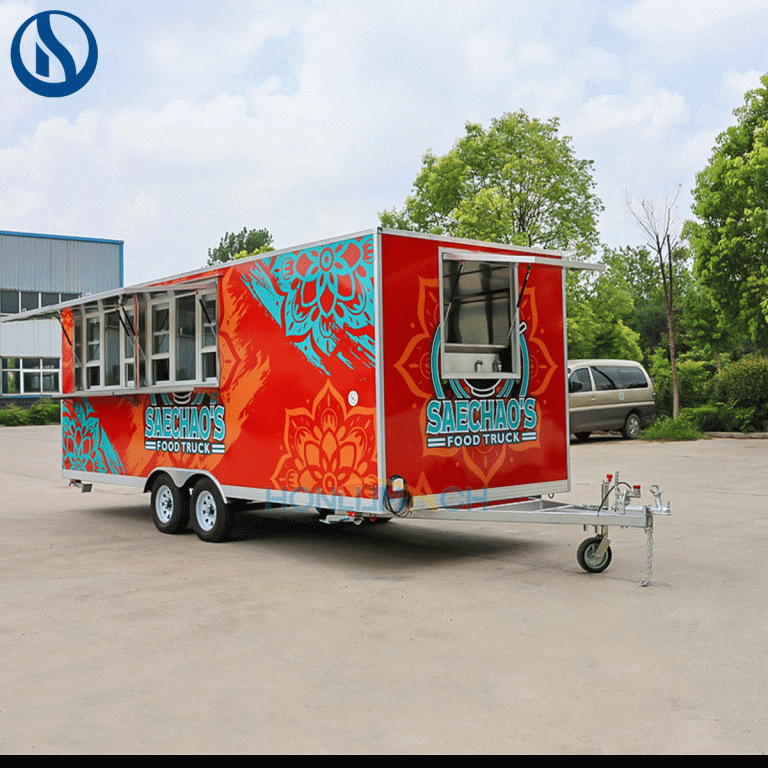 18.7ft Custom Food Truck Portugal | Totalmente Equipado y Construido ...