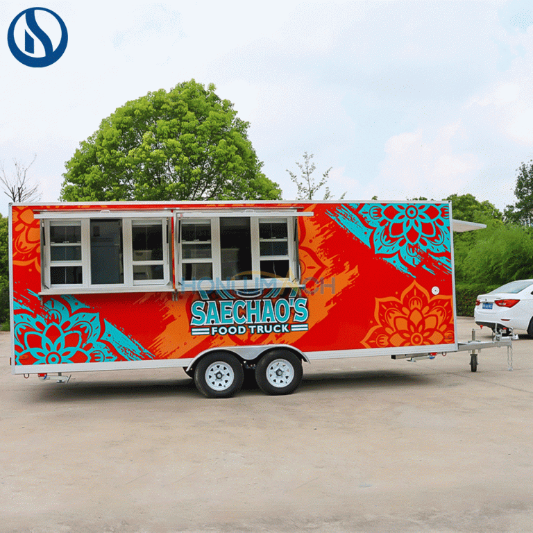 18.7ft Custom Food Truck Portugal | Totalmente Equipado y Construido ...